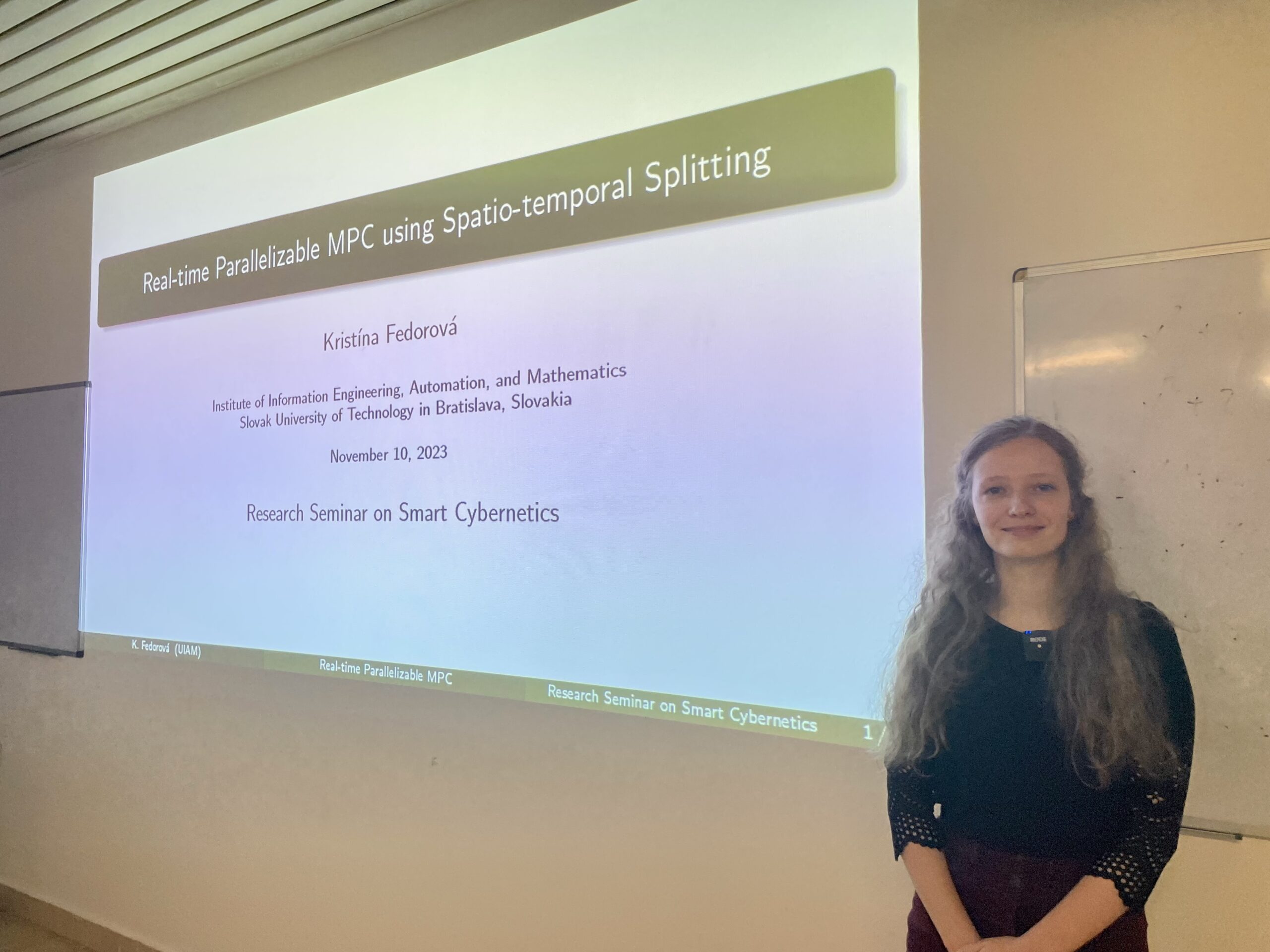 Real Time Parallelizable Mpc Using Spatio Temporal Splitting Frontseat 