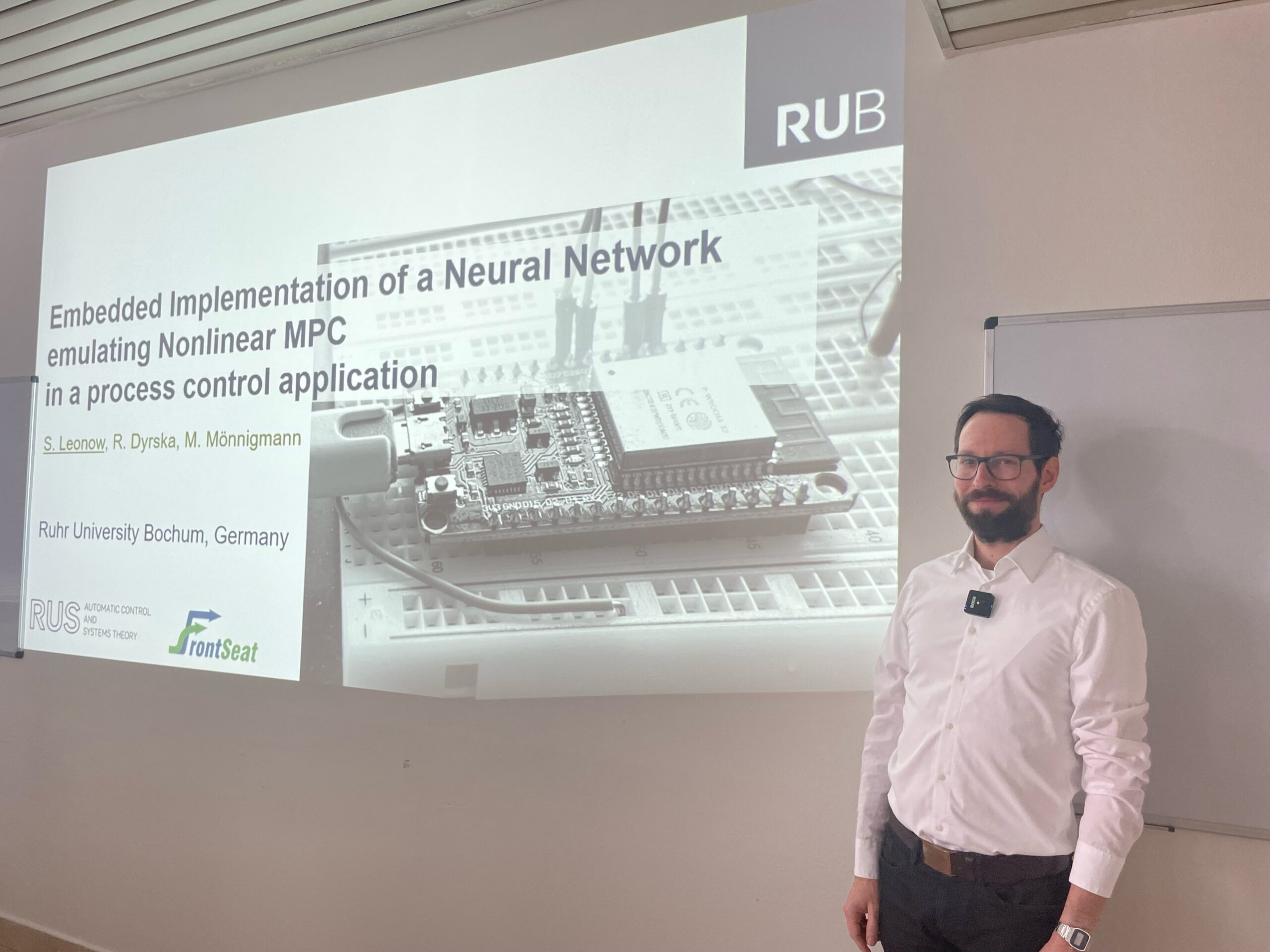 Embedded Implementation Of A Neural Network Controller Emulating Nonlinear Mpc In A Process