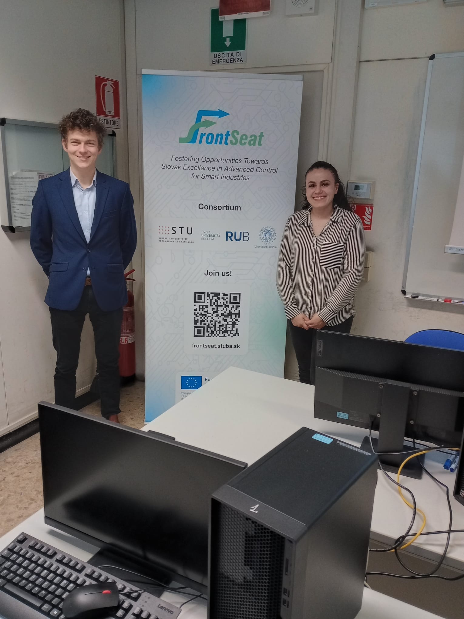 Scientific Seminar at University of Pisa - FrontSeat